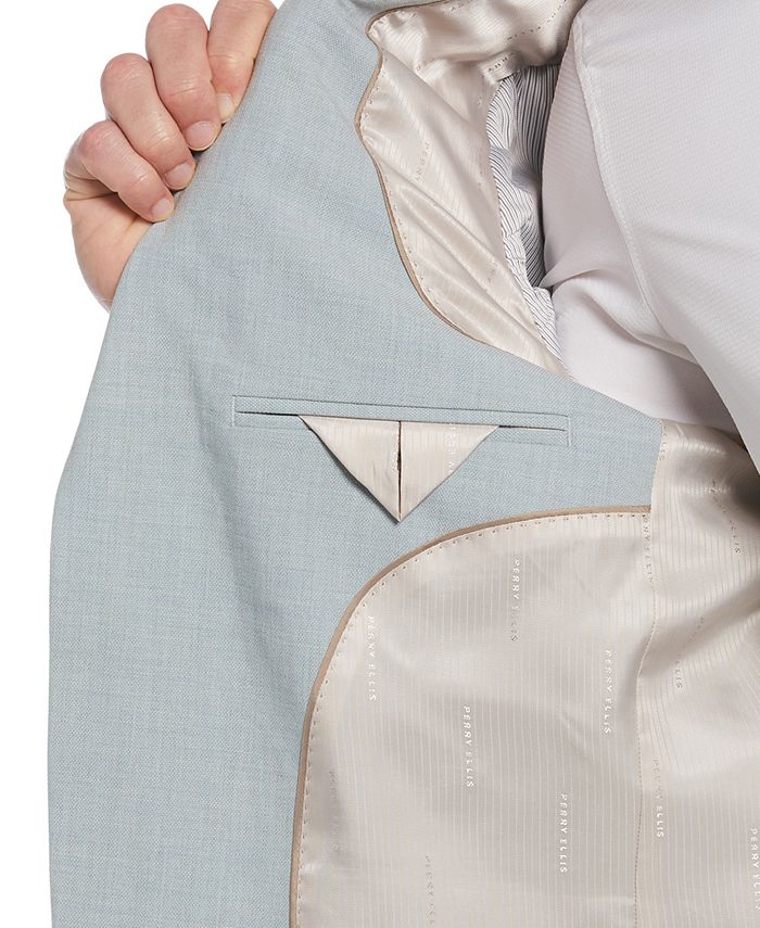 Perry Ellis Men's Tua Slim Fit Stretch Tech Suit Jacket - Macy's