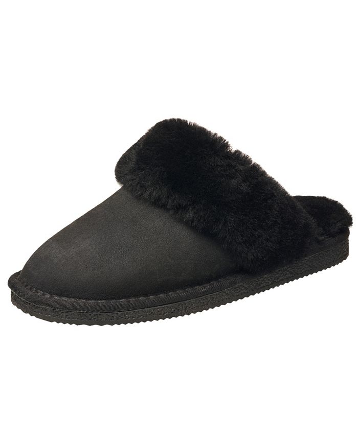 French Connection Women's Sheepskin Scuff - Macy's