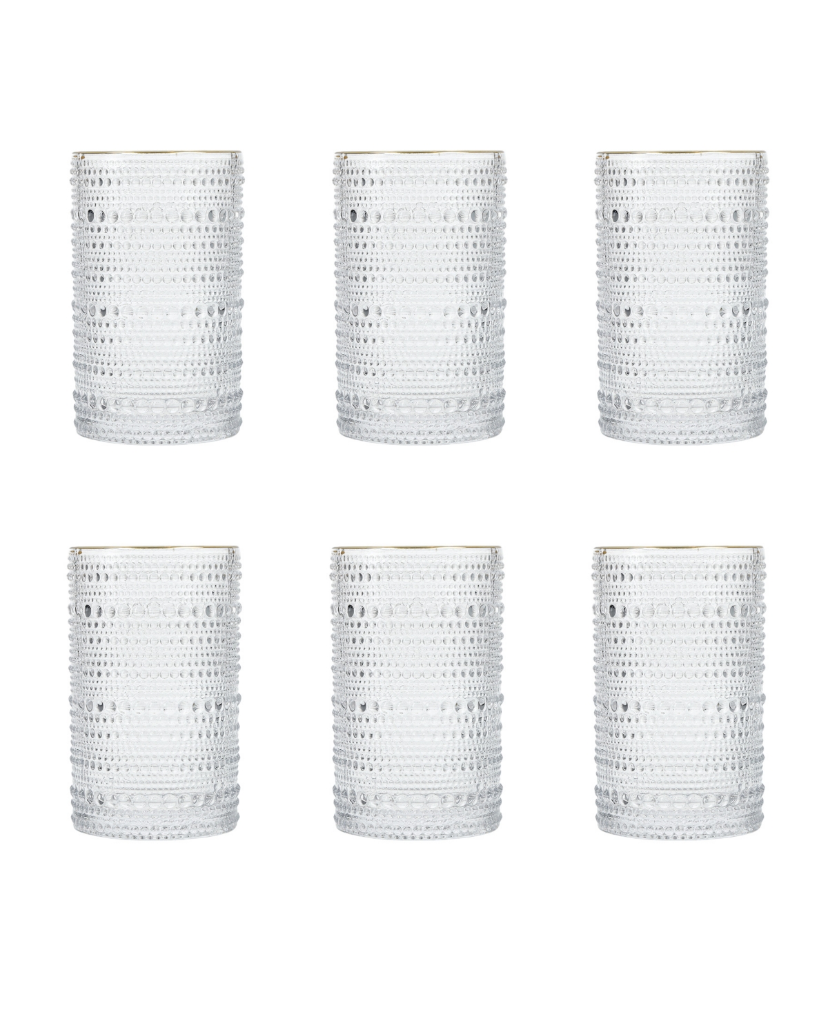 Click here for Fortessa Jupiter Ice Beverage Glasses  Set of 6 -... prices