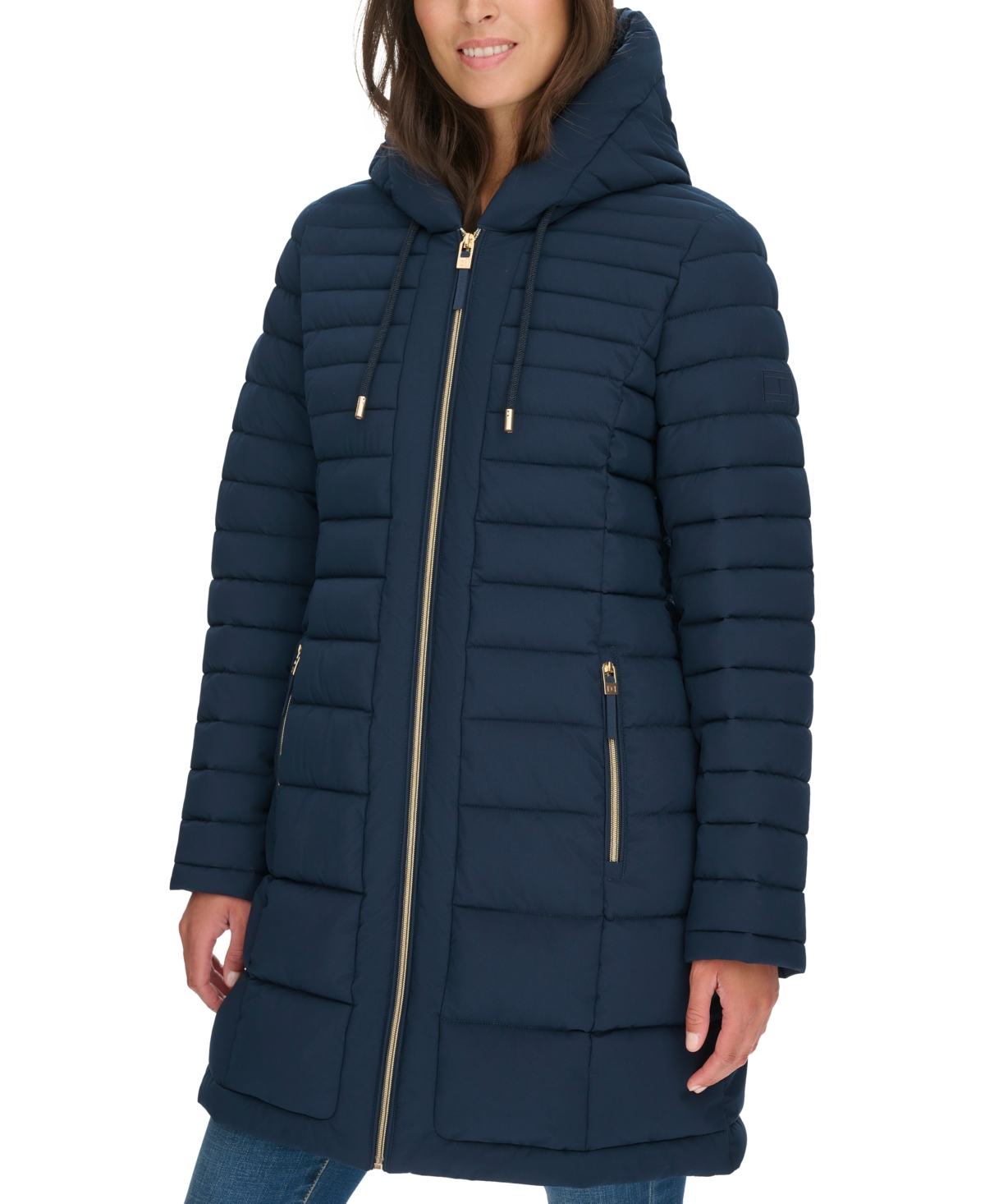 Click here for Tommy Hilfiger Womens Hooded Packable Puffer Coat... prices