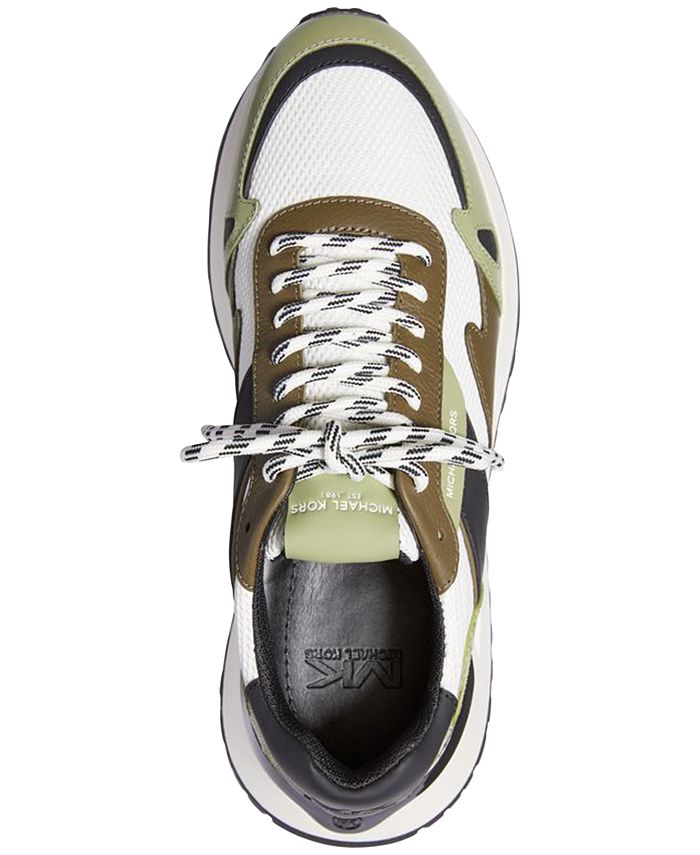 Michael Kors Men's Miles Trainer Logo Sneakers - Macy's
