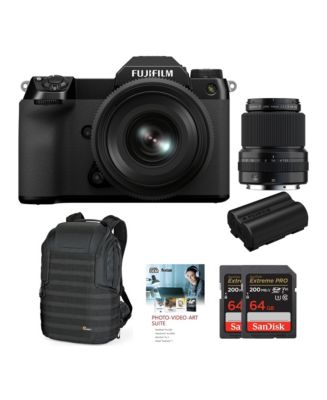 Fujifilm GFX 50S II Medium Format Mirrorless Camera with 35-70mm Lens Bundle - Macy's
