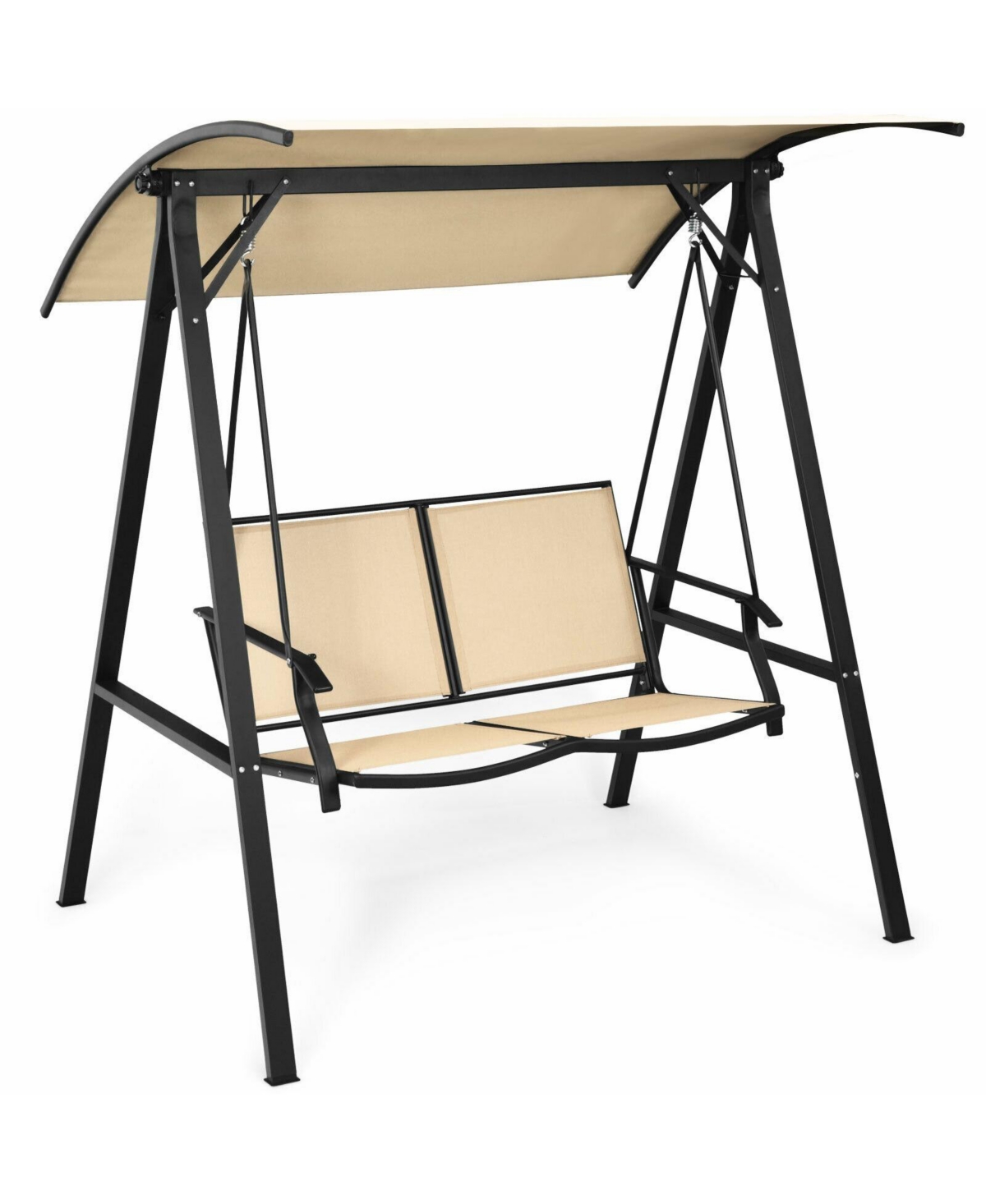 Click here for Vebreda 2 Person Patio Swing with Weather Resistan... prices