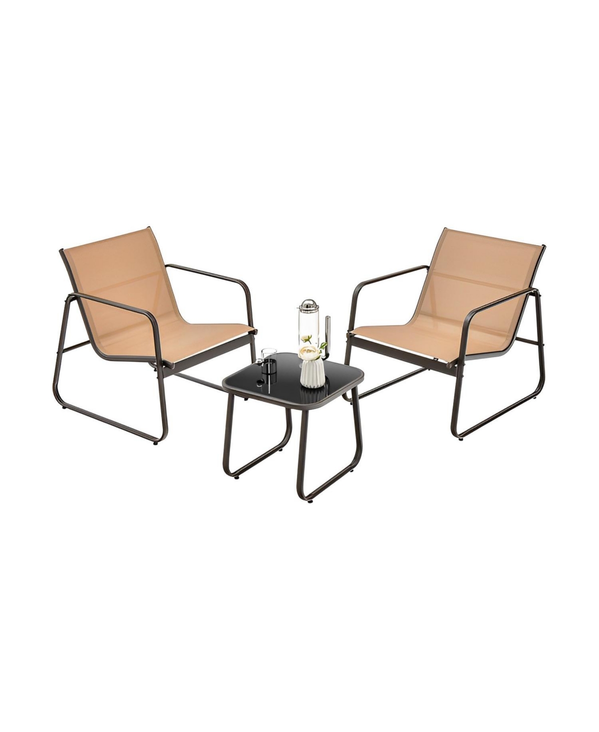 Click here for Sugift 3 Pieces Patio Conversation Set with Breath... prices