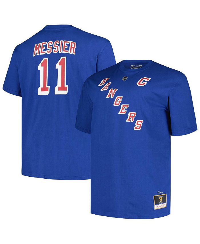 Mitchell & Ness Profile Men's Mark Messier Blue New York Rangers Big ...