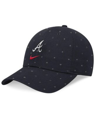 Nike Men's Navy Atlanta Braves Primetime Print Club Adjustable Hat - Macy's