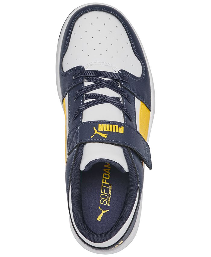 Puma Toddler Kids' Rebound LayUp Low Fastening Strap Casual Sneakers ...
