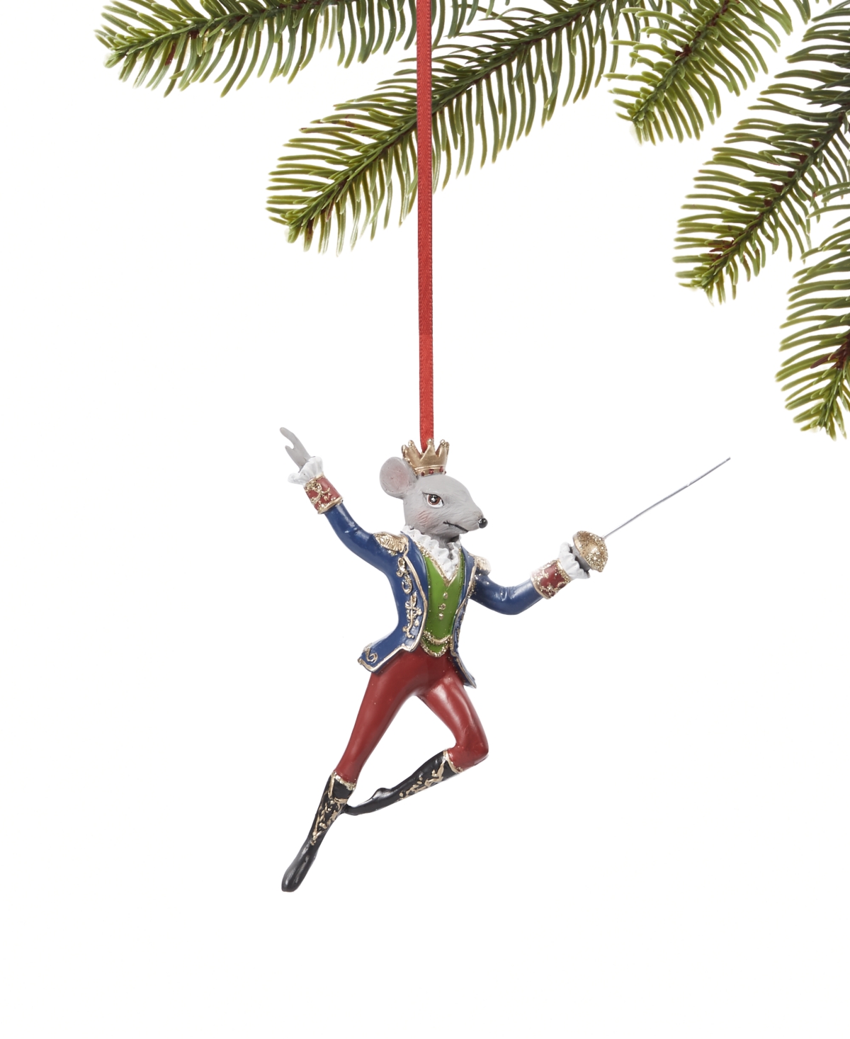 Holiday Lane Ballet Mouse Maestro Ornament  Exclusively at Macys
