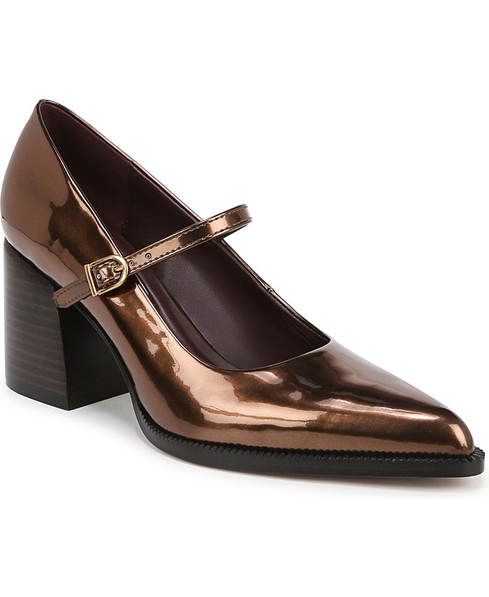 Franco Sarto Women's Diane Mary Jane Block Heel Pumps - Macy's