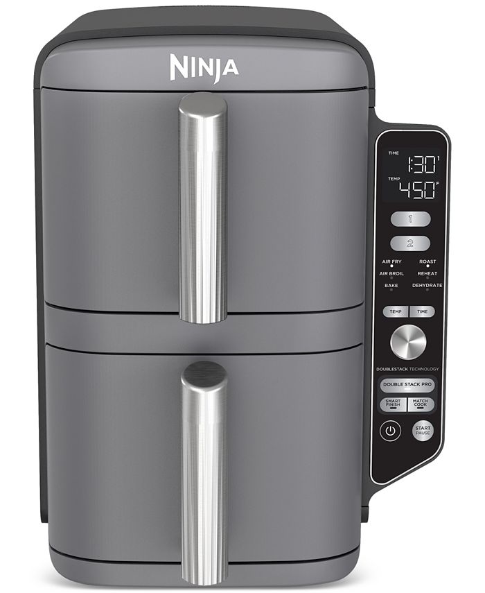 Ninja DoubleStack XL 10-Qt. 6-in-1 2-Basket Air Fryer, SL401 - Macy's