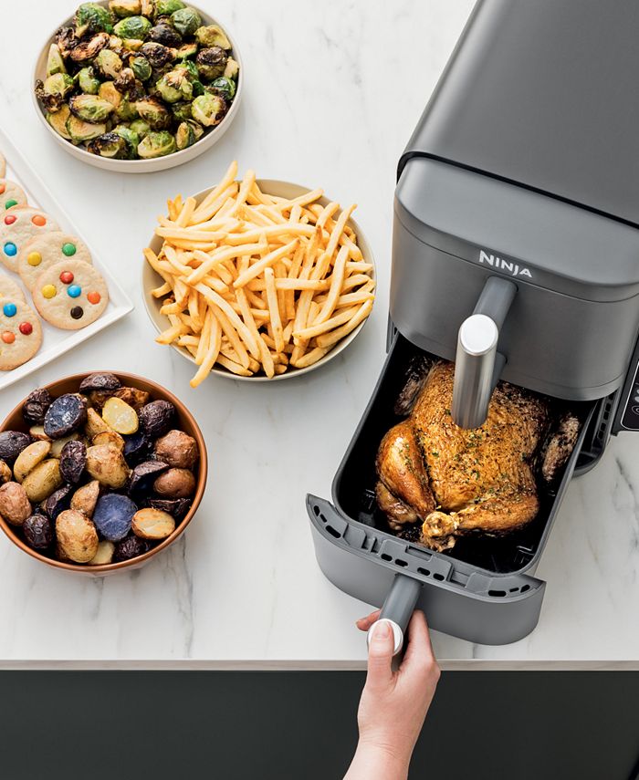 Ninja DoubleStack XL 10-Qt. 6-in-1 2-Basket Air Fryer, SL401 - Macy's