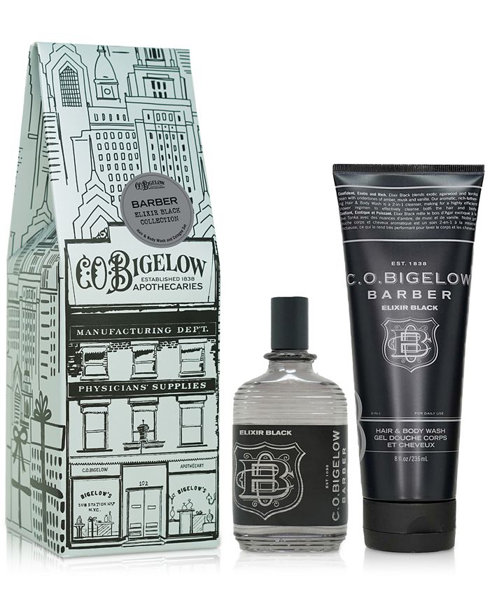 Proraso C.O. Bigelow 2-Pc. Elixir Black Apothecary Box Set - Macy's