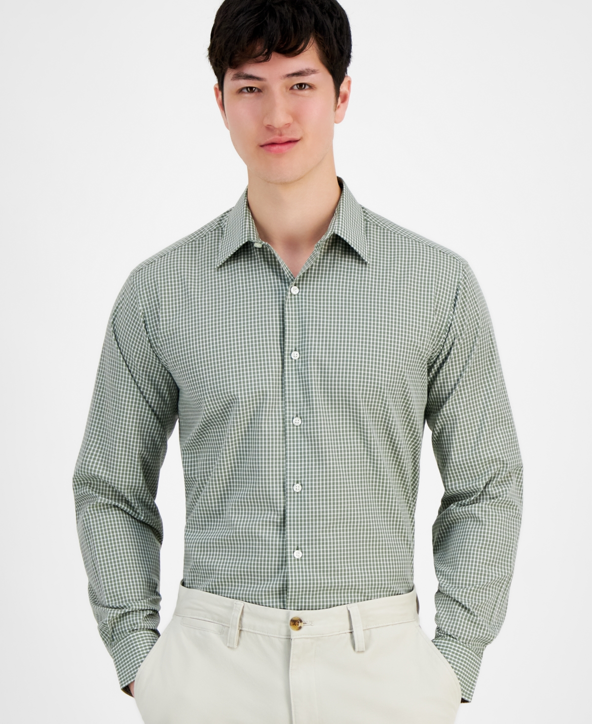 Click here for Club Room Mens Regular-Fit Dress Shirt  Created fo... prices