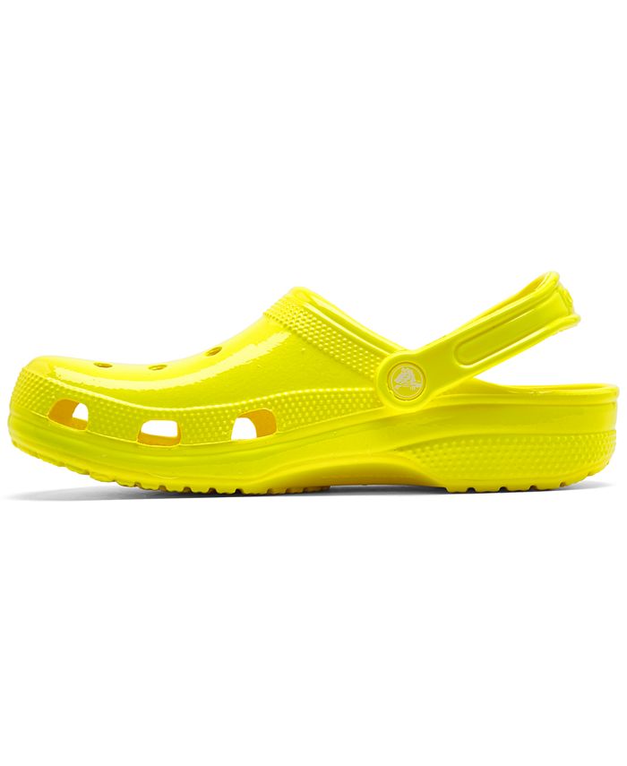 Crocs Men's Classic Neon Clogs from Finish Line - Macy's