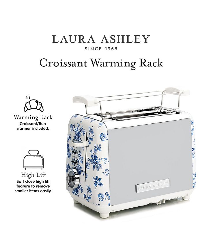Laura Ashley China Rose 2-Slice Toaster - Macy's