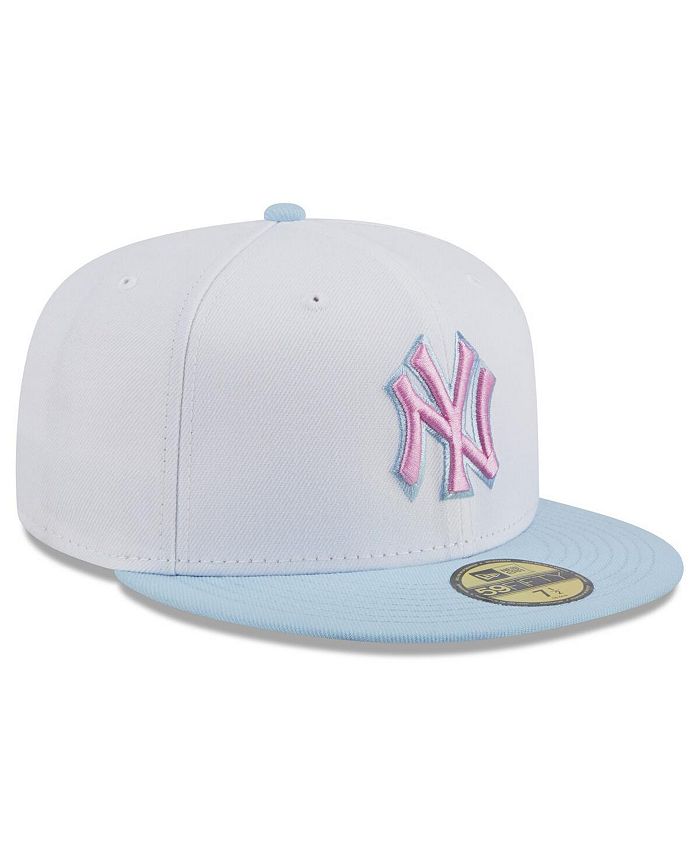 New Era Men's Light Blue New York Yankees Spring Color Basic Two-Tone ...
