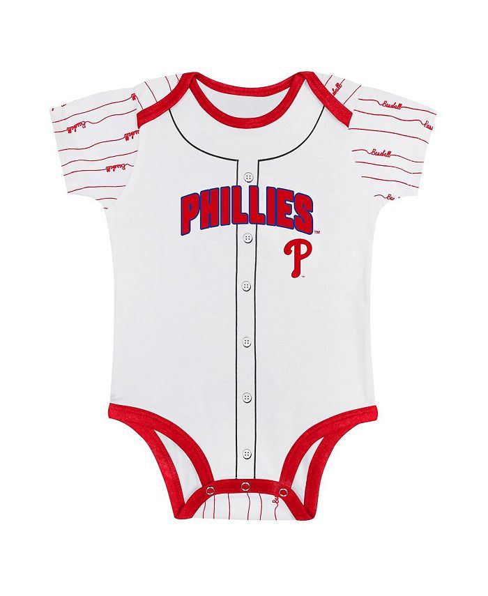 Outerstuff Newborn Infant Gray/White Philadelphia Phillies Two-Pack ...