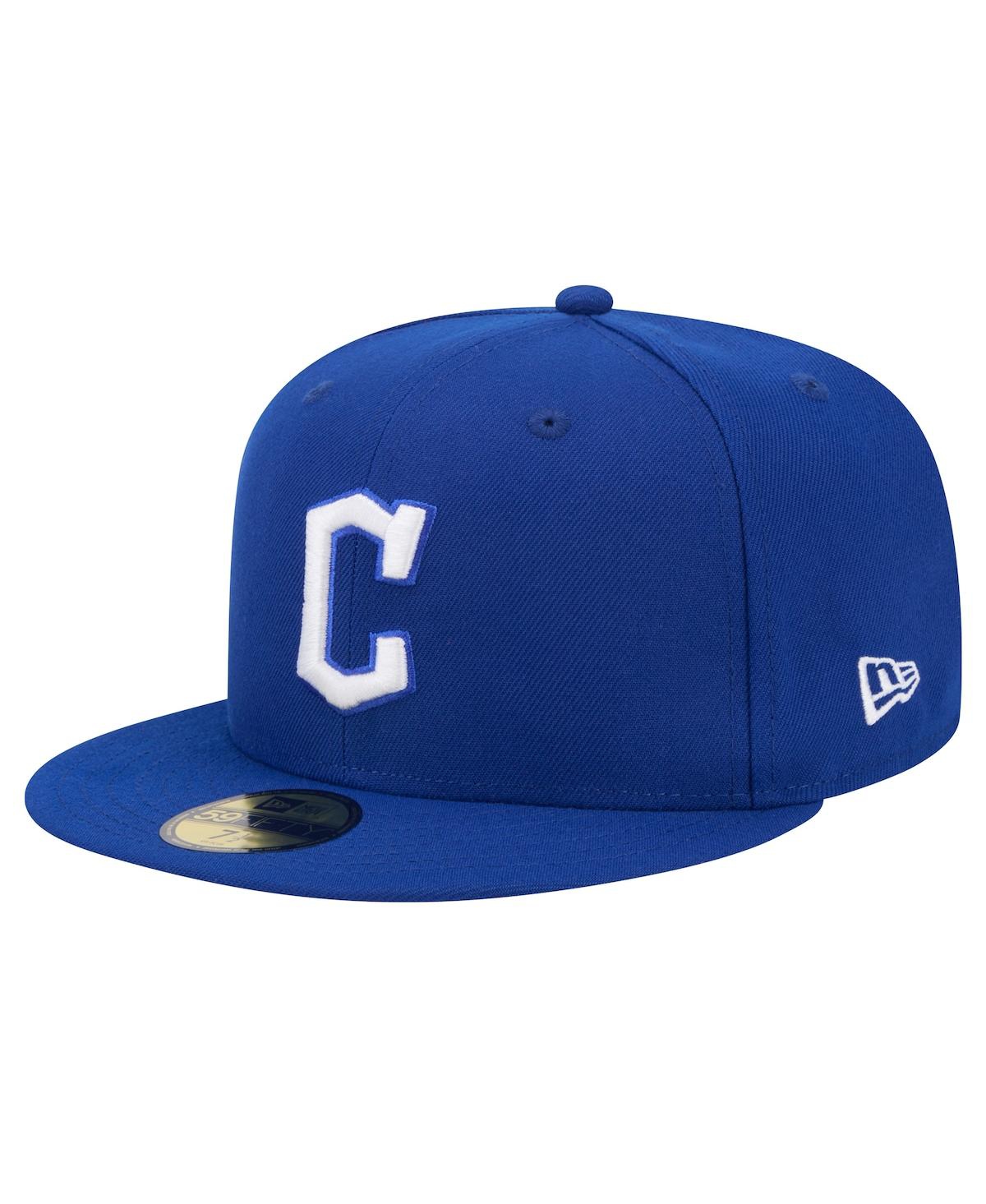 Click here for New Era Mens Royal Cleveland Guardians White Logo... prices