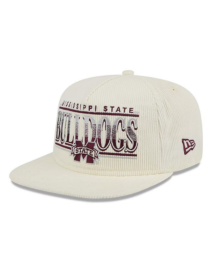 New Era Men's White Mississippi State Bulldogs Throwback Golfer ...