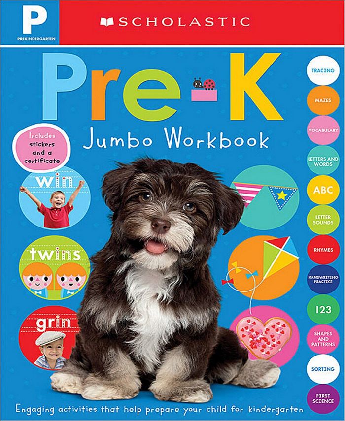 Readerlink Scholastic-Pre-K Jumbo Workbook-Scholastic Early Learners ...