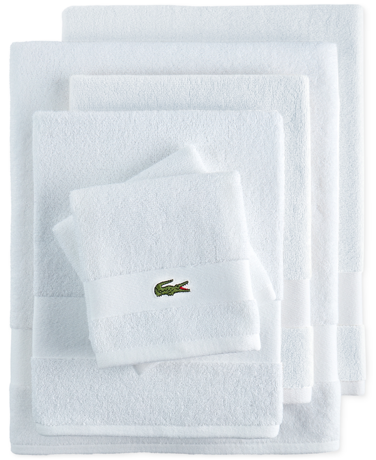 Click here for Lacoste Home Heritage Sport Stripe Logo Cotton 6-P... prices