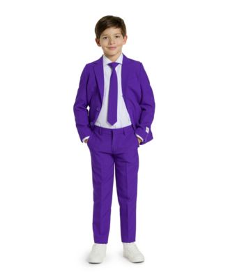 OppoSuits Toddler and Little Boys Purple Prince 3Pc Suit - Macy's
