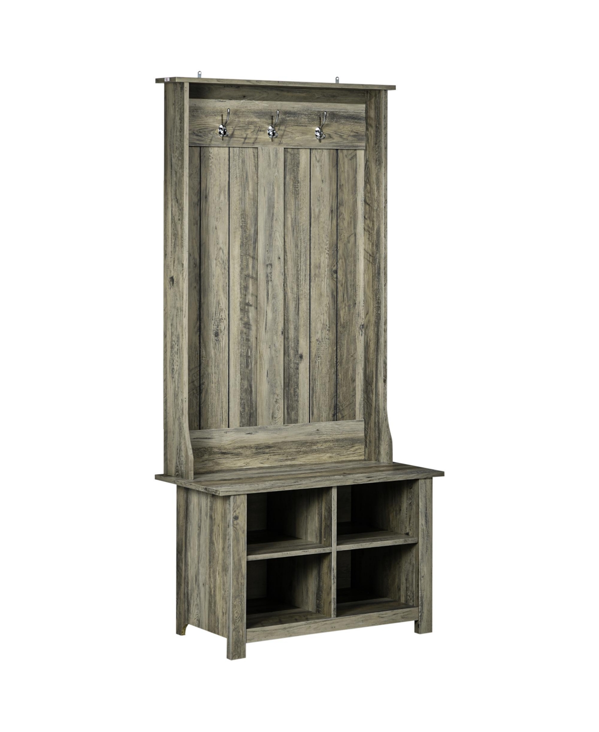 Click here for Homcom Hall Tree W/ Shoe Storage Bench Entryway Co... prices