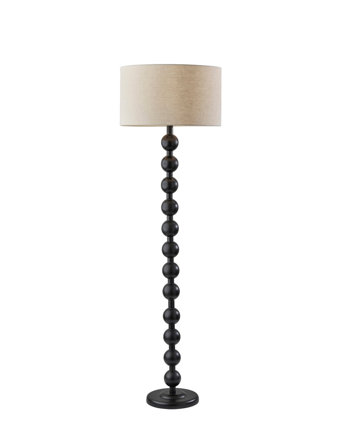 Click here for Adesso 62 Wood Orchard Floor Lamp - Black Wood prices