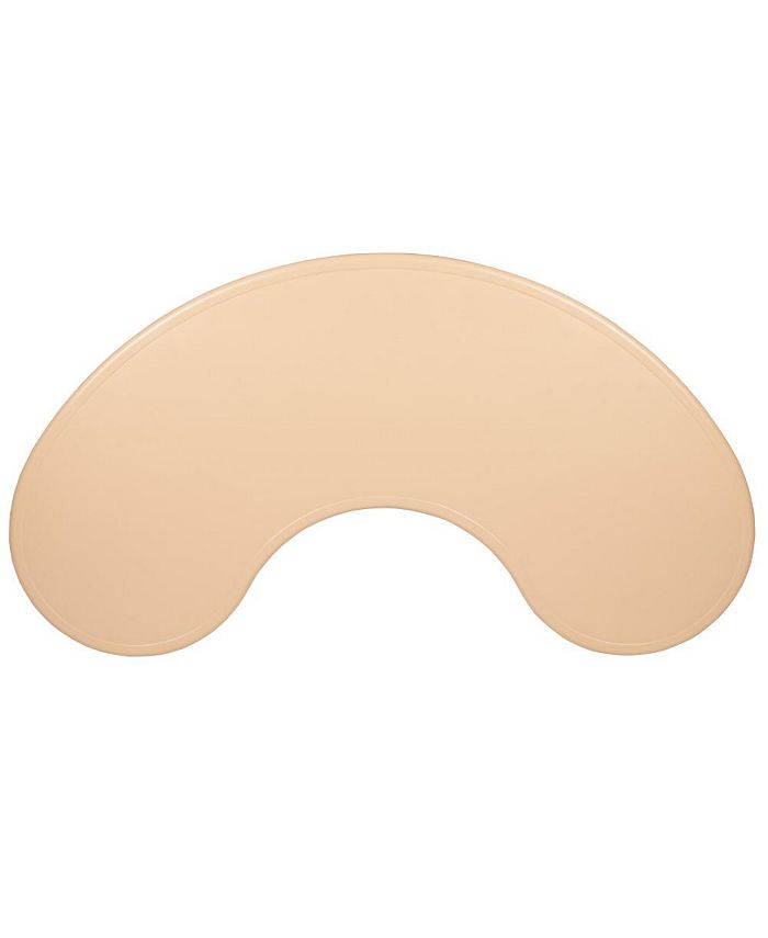 EMMA+OLIVER 35"W X 65"L Half-Moon Plastic Height Adjustable Activity ...