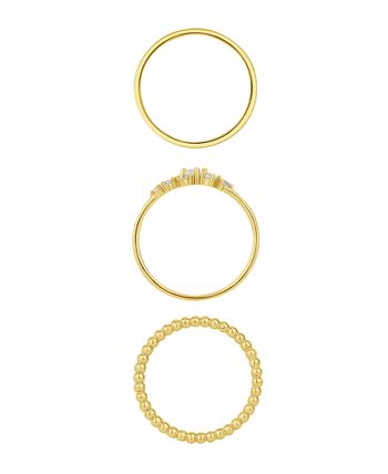 And Now This Cubic Zirconia Triple Stack Ring - Macy's