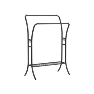 Slickblue Clothing Rack with Shelfs, Garment Racks Heavy Duty,Double ...