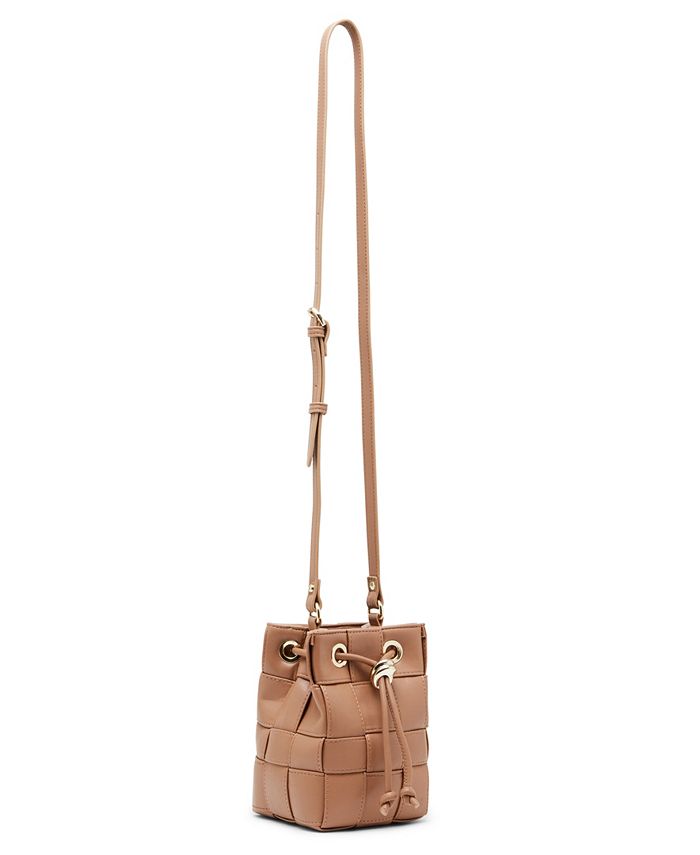 Steve Madden Jamie Woven Bucket Bag - Macy's