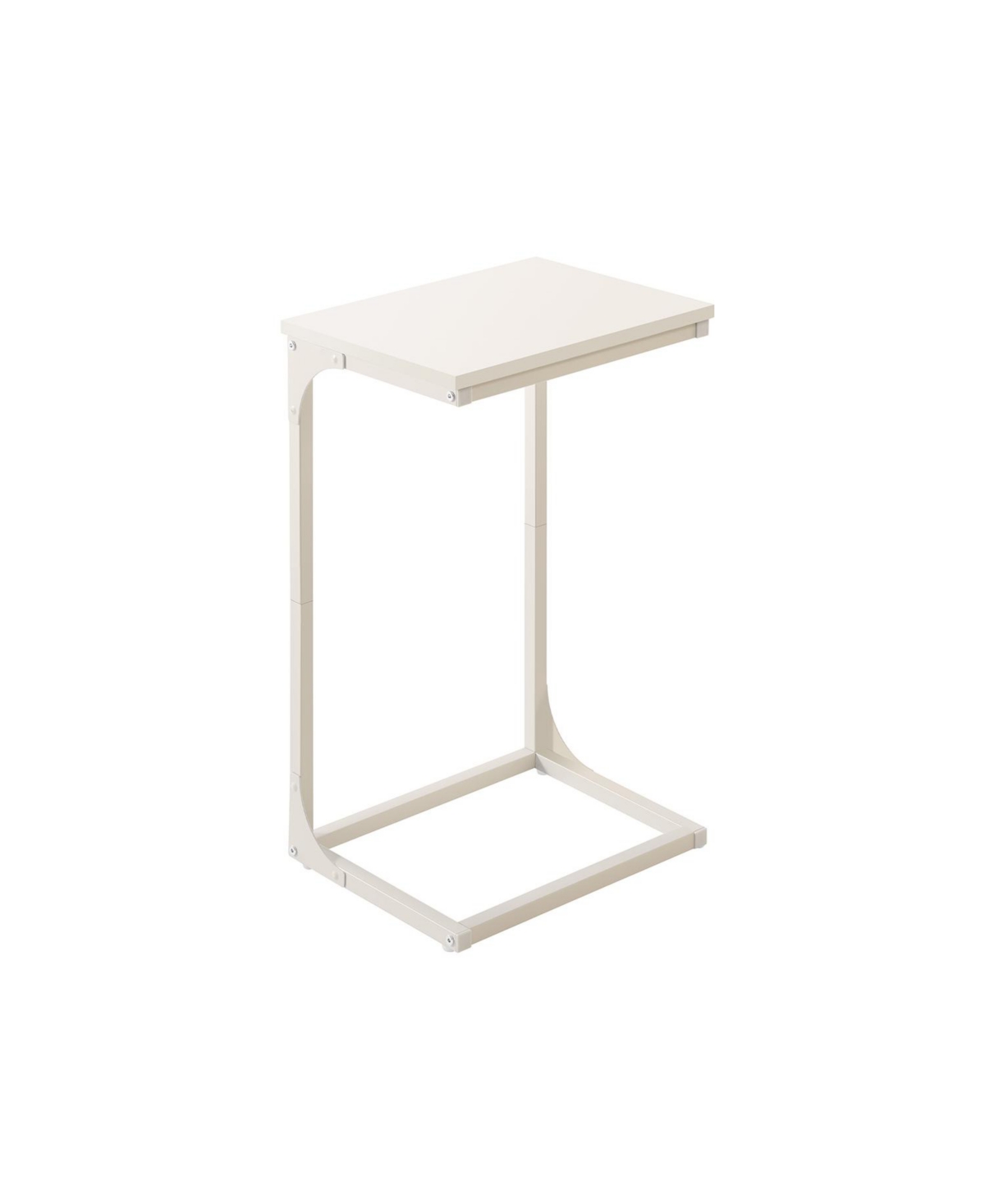 Click here for Industrial C-shaped Side Table With Metal Frame -... prices