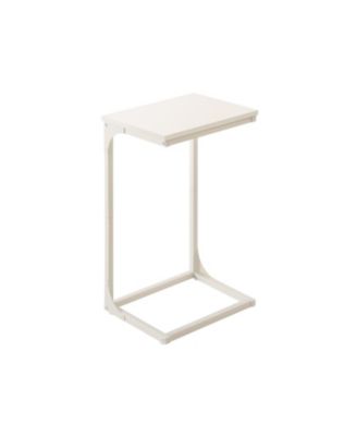 Industrial C-shaped Side Table With Metal Frame - Macy's