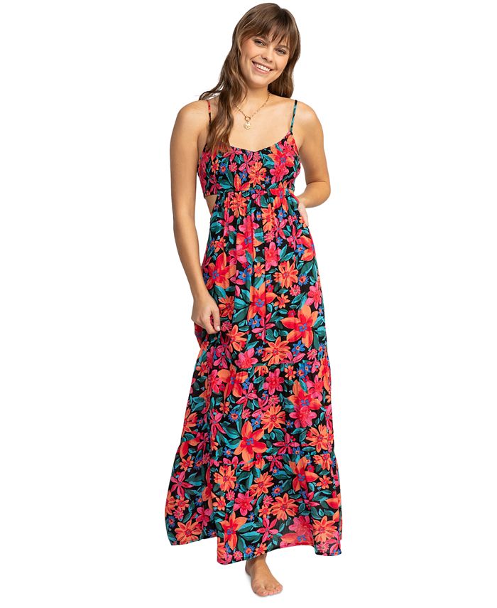 Roxy Juniors' Hot Tropics Cutout Maxi Dress - Macy's