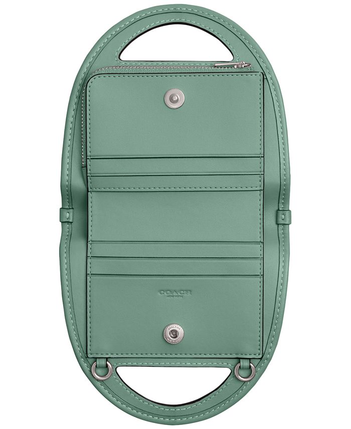 COACH Glovetanned Top Handle Card Case - Macy's