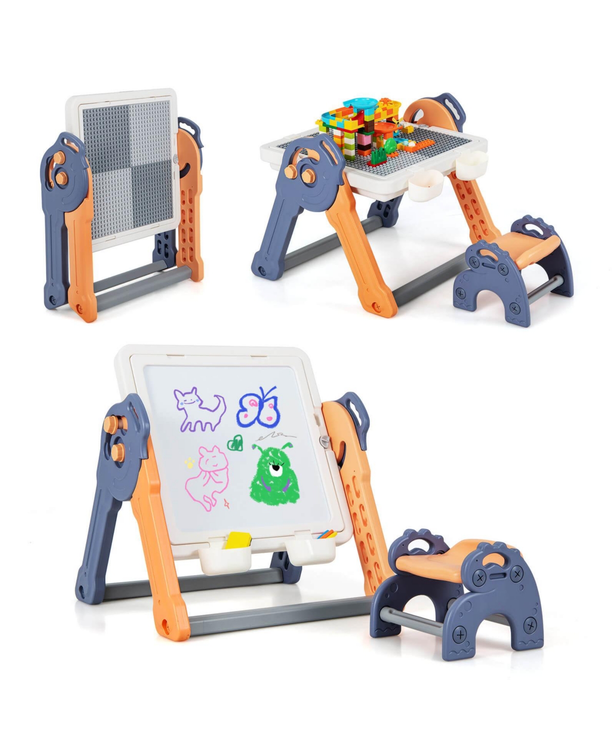 Click here for 6-in-1 Multi-activity Kids Play Table & Chair Set... prices