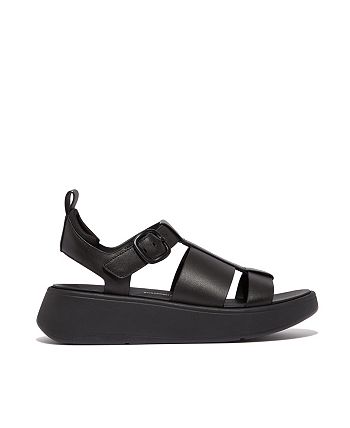 FitFlop Women's F-Mode Leather Flatform Fisherman Sandals - Macy's