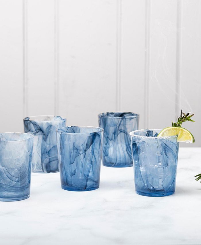 Fortessa Swirl Double Old Fashioned, 11 oz - Set of 6 - Macy's