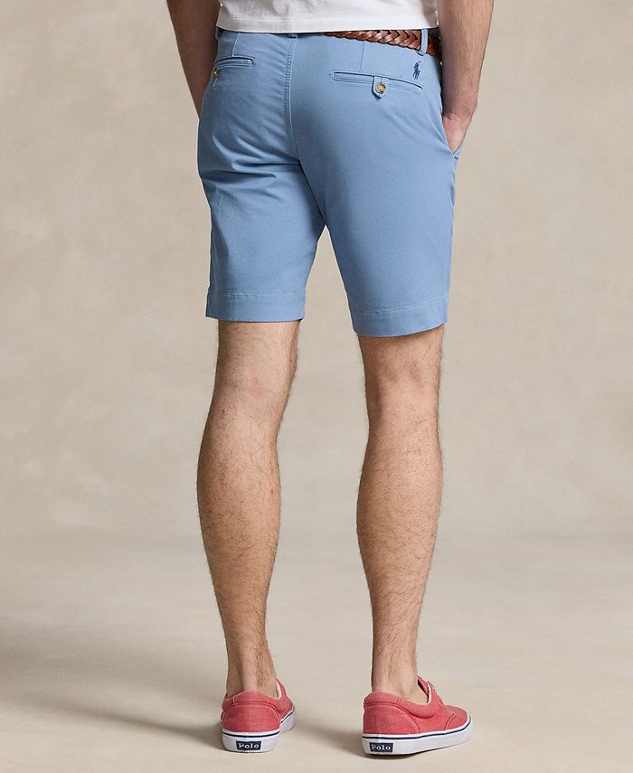 Polo Ralph Lauren Men's Stretch Slim-Fit Chino Shorts - Macy's