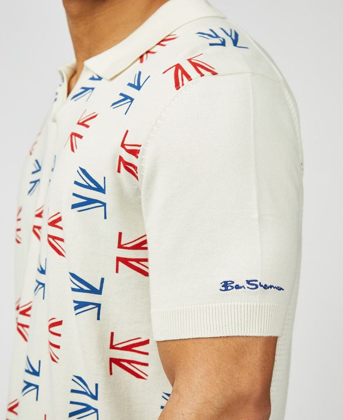 Ben Sherman Men's Team GB Union Flag Polo Shirt - Macy's