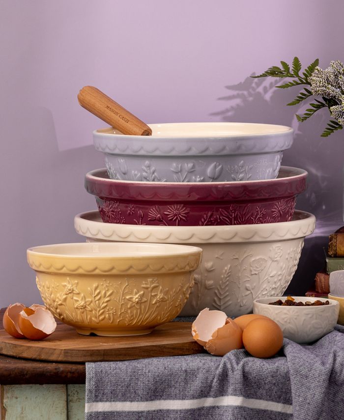 Mason Cash In The Meadow Set of 4 Mixing Bowls - Macy's