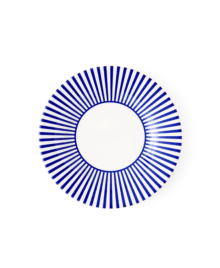 Spode Blue Italian Steccato Narrow Stripe Side Plates, Set of 4 - Macy's