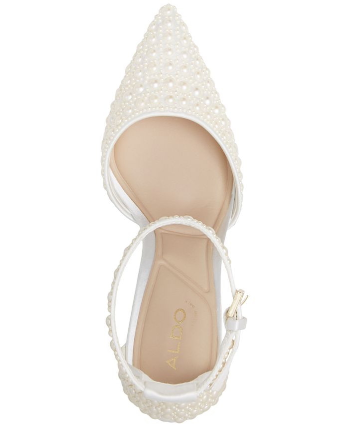 ALDO Women's Derperla Two-Piece Pearl Pumps - Macy's