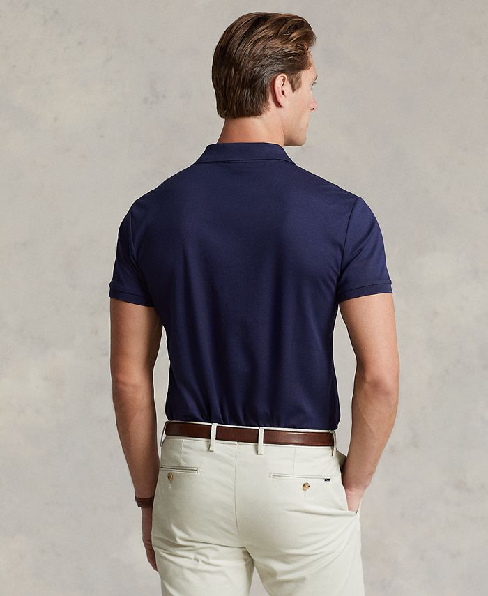 Polo Ralph Lauren Men’s Slim-Fit Soft Cotton Polo Shirt - Macy's
