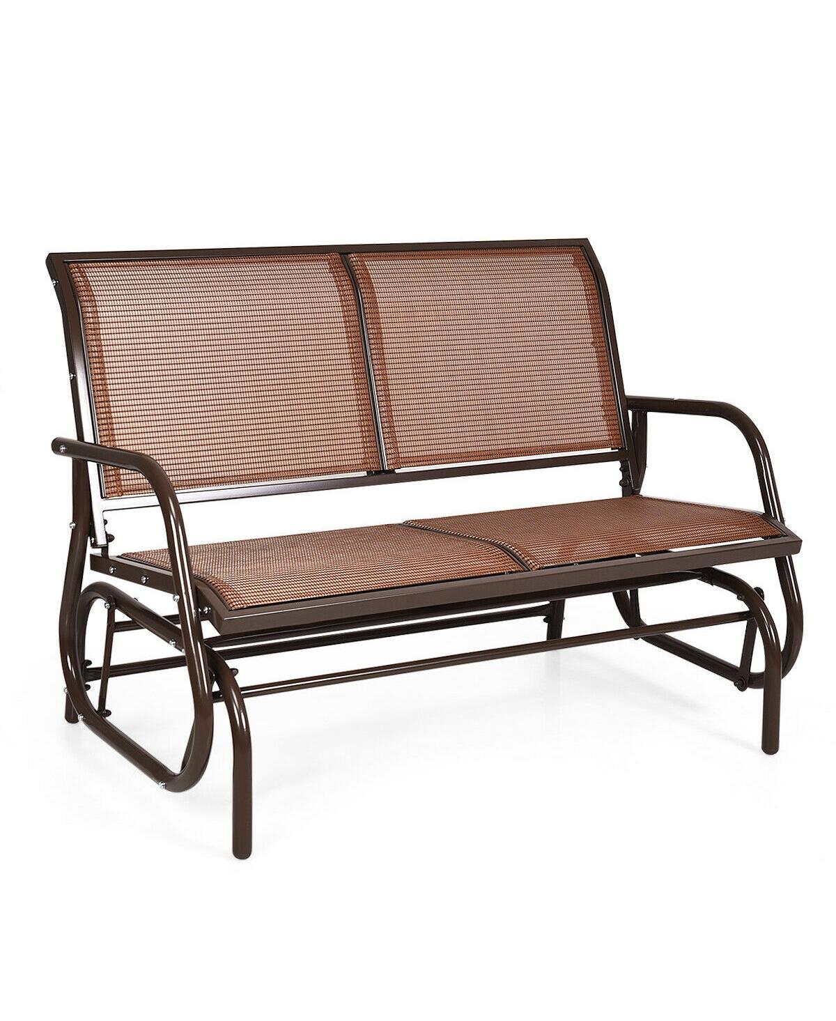Click here for Sugift Swing Glider Chair 48 Inch Loveseat Rocker... prices
