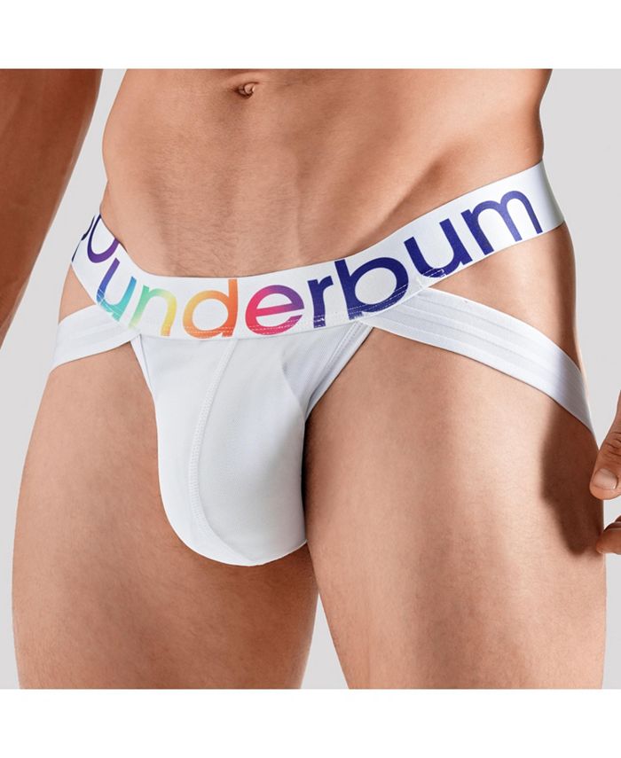 Rounderbum Men's TRANSPARENT PRIDE [DUAL TECH] Jockstrap - Macy's
