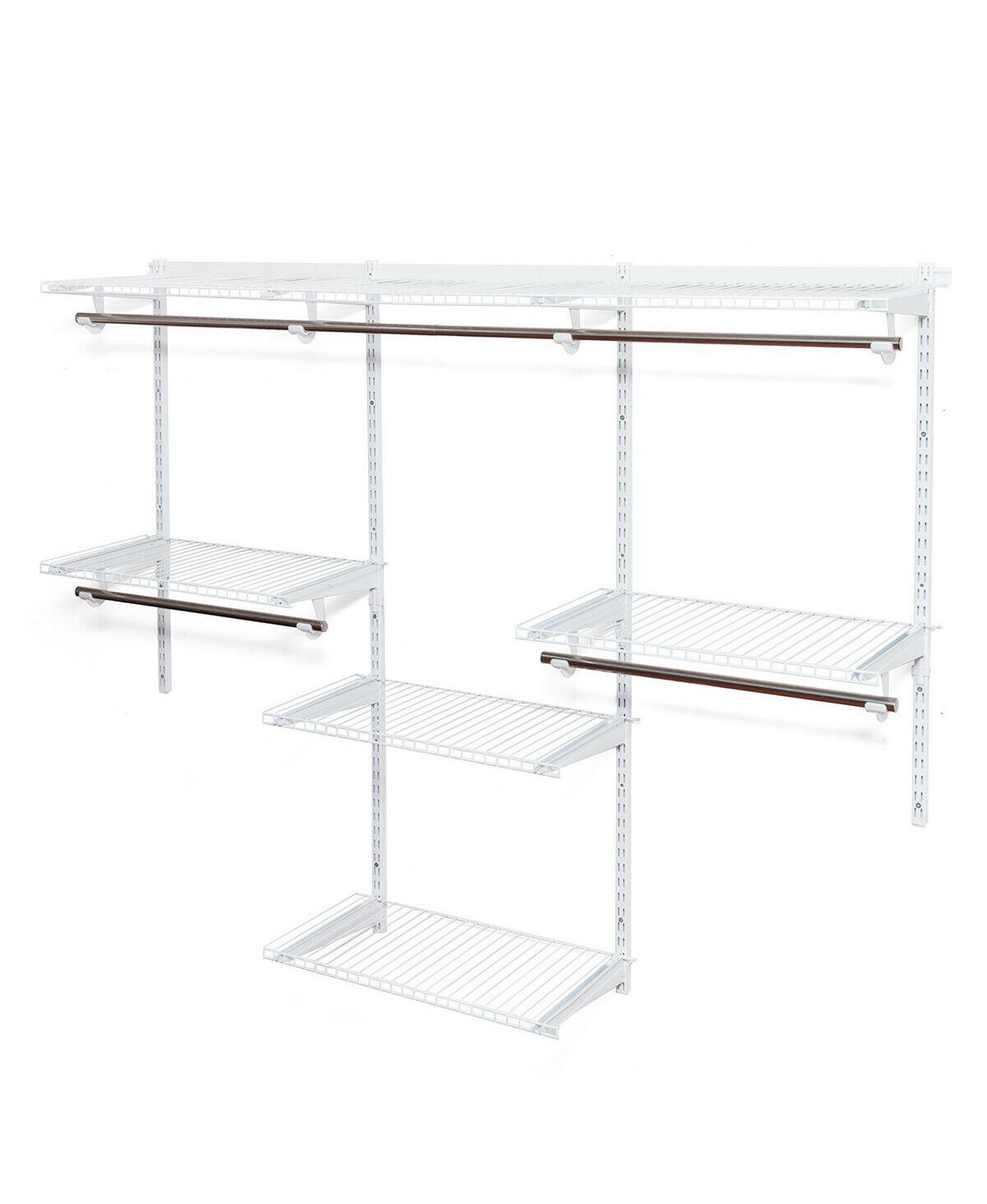 Click here for Sugift Adjustable Wall Mounted Closet Rack System... prices