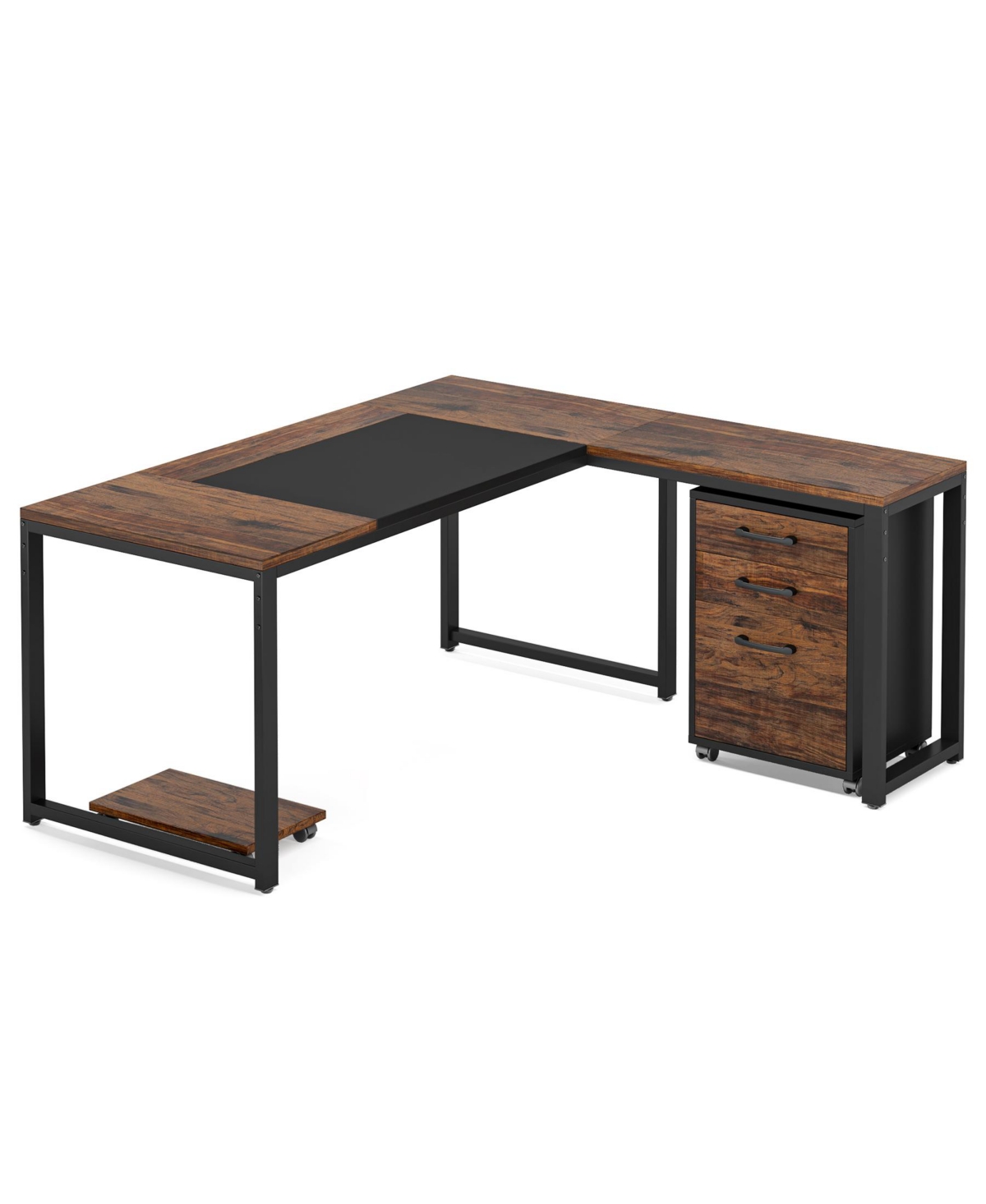 Click here for Tribesigns 62.99" L-Shaped Computer Desk with... prices