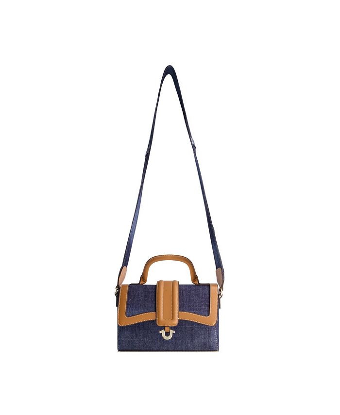 True Religion Mini Denim Satchel - Macy's
